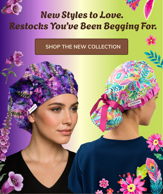 KimKaps Scrub Caps & Surgical Caps | You're going to look so cute!
