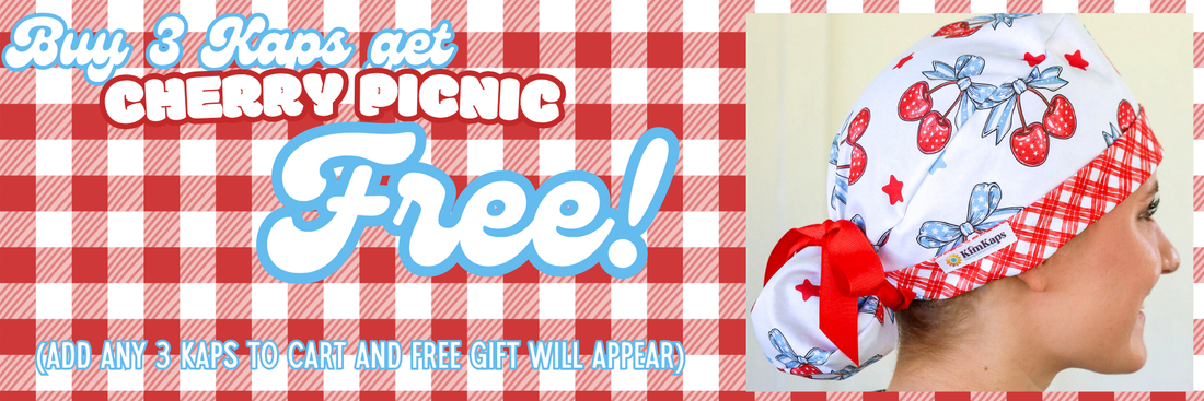 KimKaps Scrub Caps & Surgical Caps | You're going to look so cute!